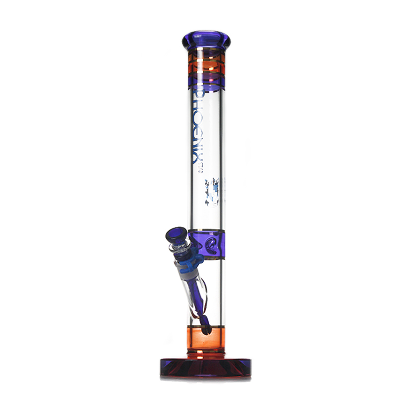PHOENIX STAR Straight Bong Thick Base 18 Inches