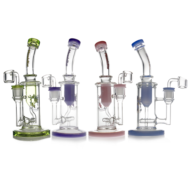 Phoenix Star 8.8 Inches Inline Diffuser Perc Recycler Dab Rig