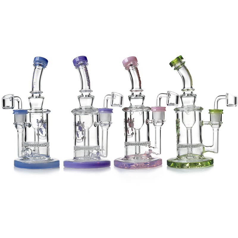 Phoenix Star 9.5 Inches Matrix Perc Recycler Dab Rig