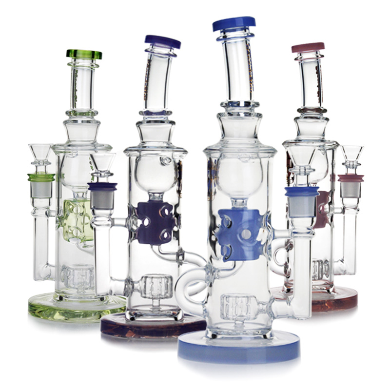 Phoenix Star 10 Inch Klein Recycler Dab Rig Mothership Straight Fab