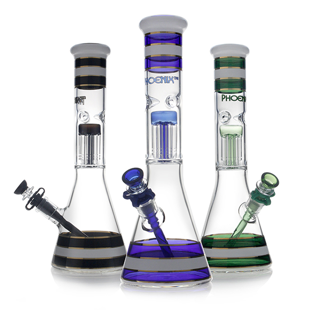Phoenix Star 14 Inch Beaker Bong with 8 Arms Perc