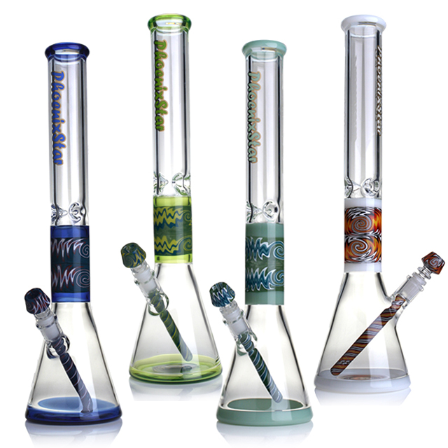Phoenix Star 18 Inch American Color Rod Beaker Bong