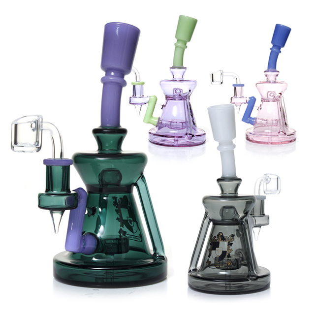 Phoenix Star 8.3 Inches Recycler Dab Rig with Showerhead Perc