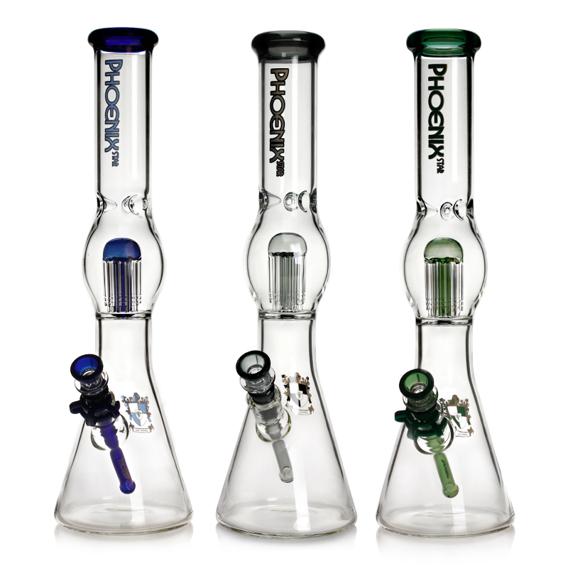 Phoenix Star 17 Inches Percolator Bong with 8 Arms Perc