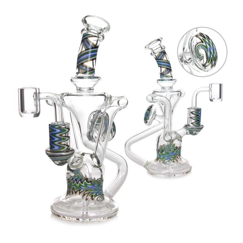 Phoenix Star 7.8 Inches Recycler Dab Rig With Insert Perc & American ...