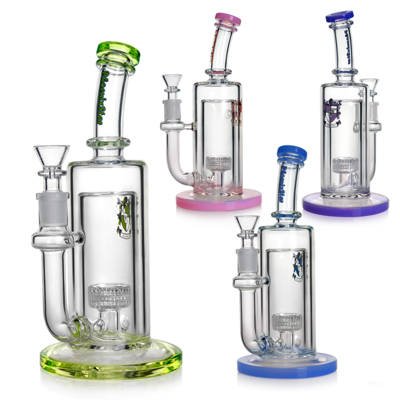 Phoenix Star Recycler Bubbler With Matrix Perc & Splash Guard 9.5 Inches