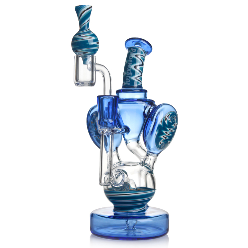 Phoenix Star 8 Inches Recycler Dab Rig With American Northstar Glass ...
