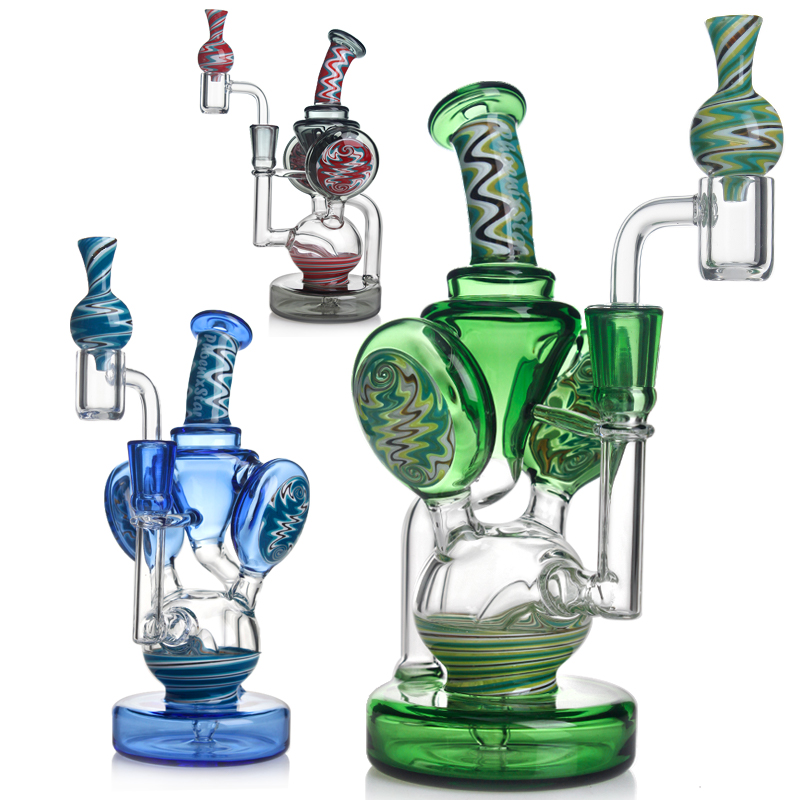 Phoenix Star 8 Inches Recycler Dab Rig With American Northstar Glass ...