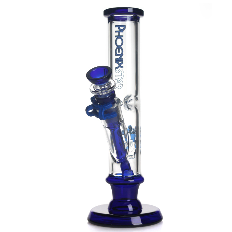 Phoenix Star Straight Tube Bong - 10" Ice Catcher Bong