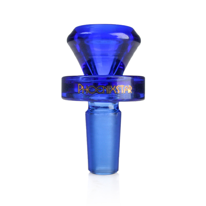 Phoenix Star 14mm Thick Colored Ground Joint Bong Bowl