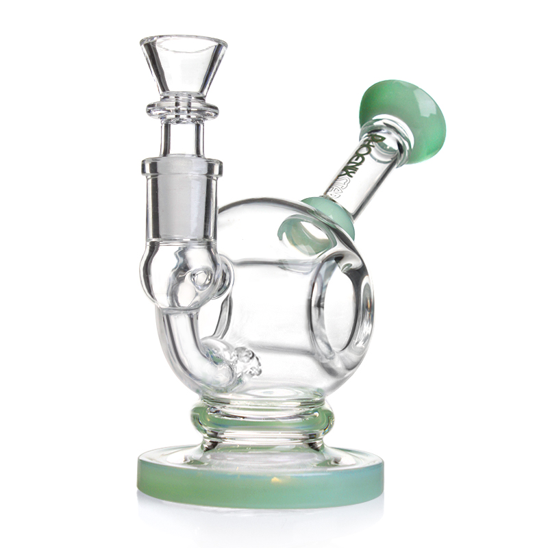 Phoenix Star Glass Water Bubbler 6"
