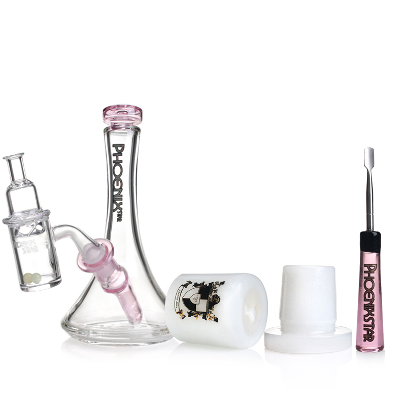 Phoenixstar 6.3" Beaker Dab Rig in 7pc Dab Kit