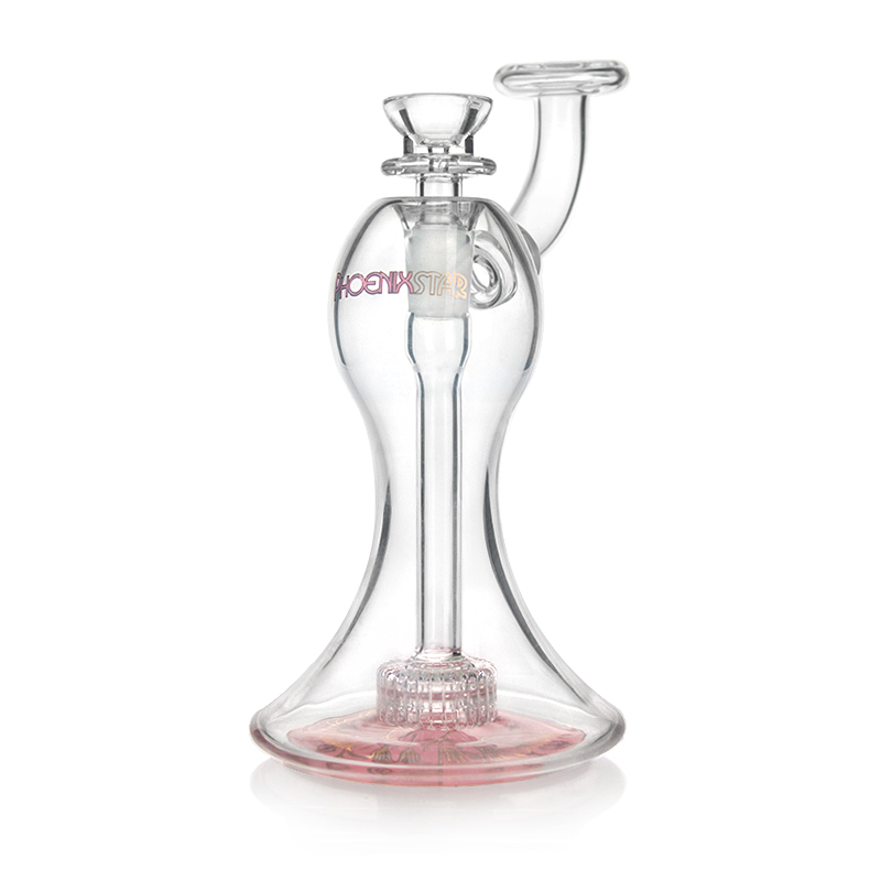 Phoenix Star 7" Glass Matrix Perc Bubbler
