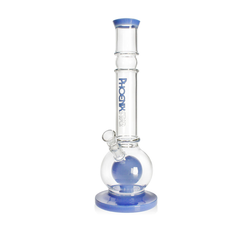 Phoenix Star 14-Inch Glass Ball Perc Bong with Ice Catcher