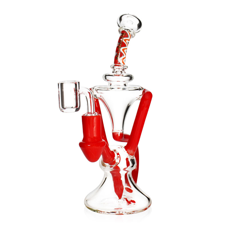 8-inch Mini Recycler Dab Rig for Sale | PhoenixStar Glass