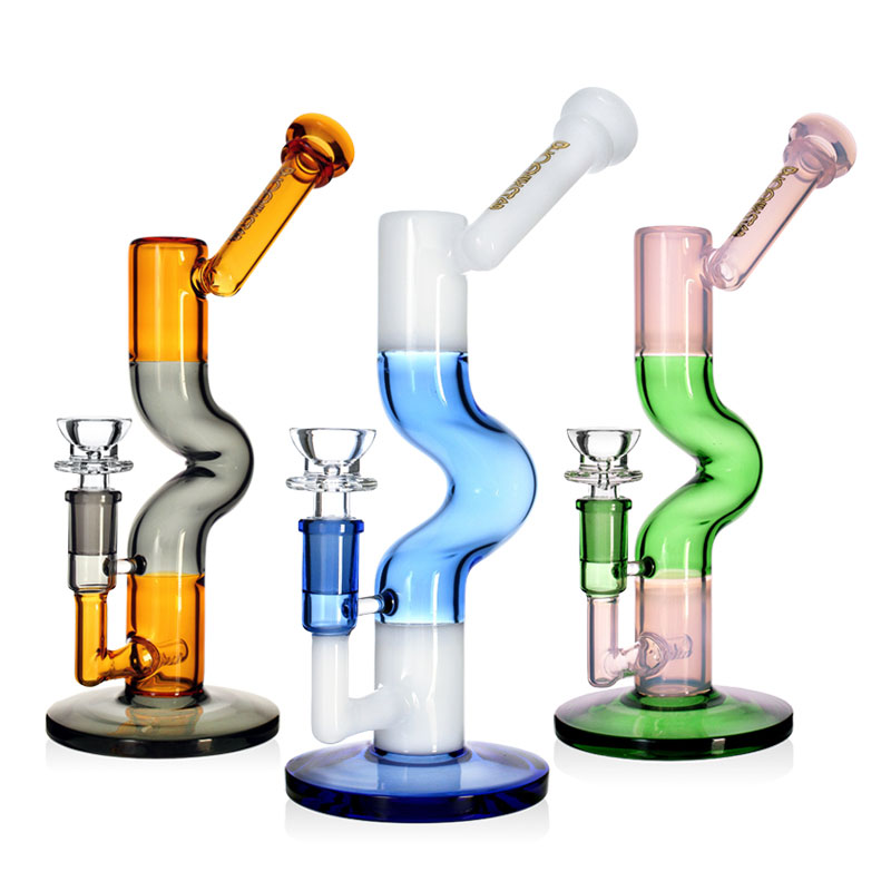 9.5" Zong Bubbler Bong with Inline Perc for Sale | Phoenix Star Glass