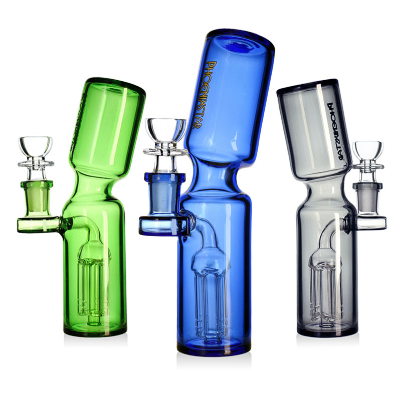 7" mini bubbler tree perc water Pipe for Sale | Phoenix Star Glass